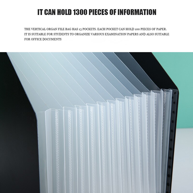PP Material 13-Grid Office File Rack Foldable Vert... – Grandado PP Material 13-Grid Office File Rack Foldable Vert... – Grandado