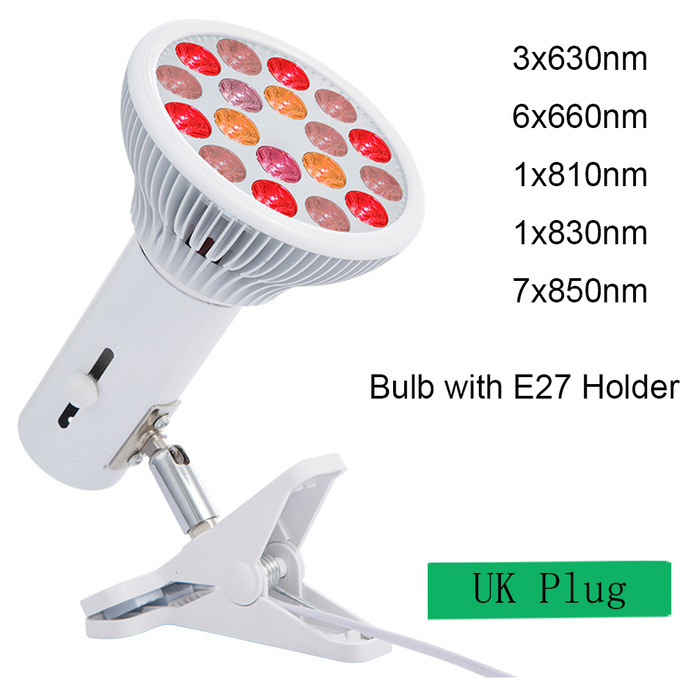 54W rot LED-Lichttherapie-Glühbirne 630 nm 660 nm ... – Grandado