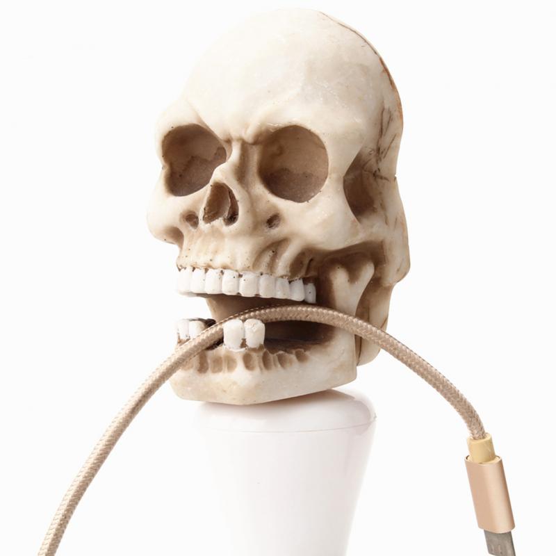 Skull Sculpture Key Storage Hook Wall Mount Resin ... – Vicedeal