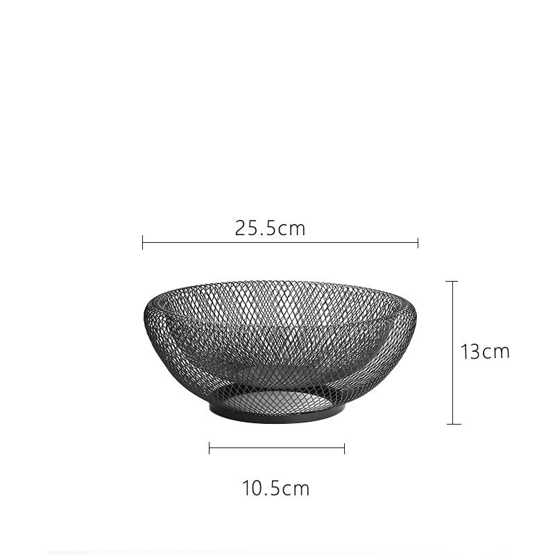 Creatieve ijzer fruitmand Woonkamer puin opslag or... – Vicedeal