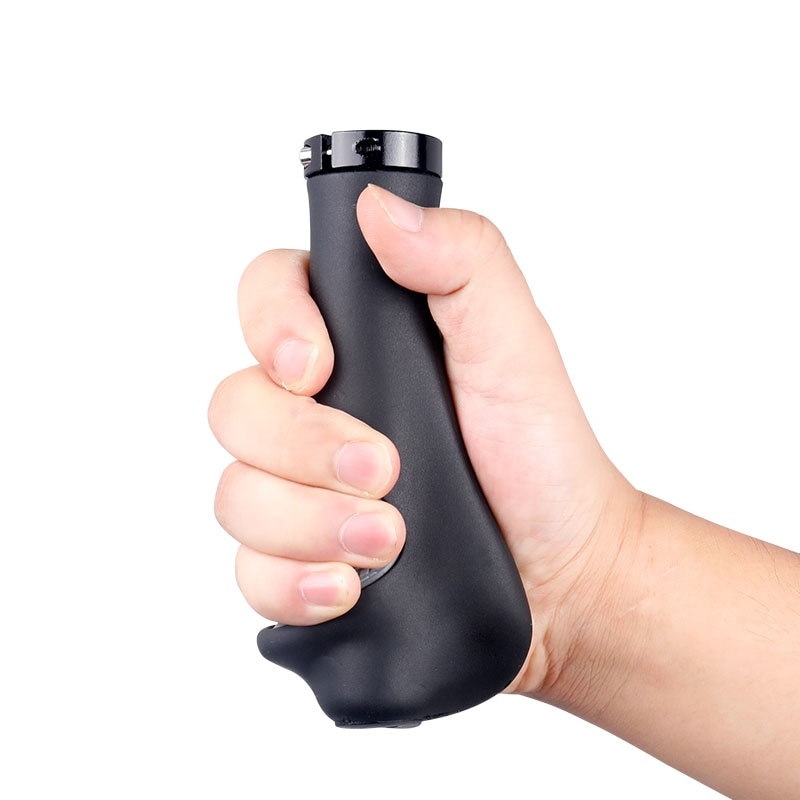 Deemount Ergonomic Bicycle Grips Handlebar TPR Rub... – Grandado