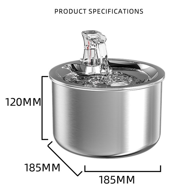 Smart Cat Water Fountain Automatic Filter Water Di... – Grandado