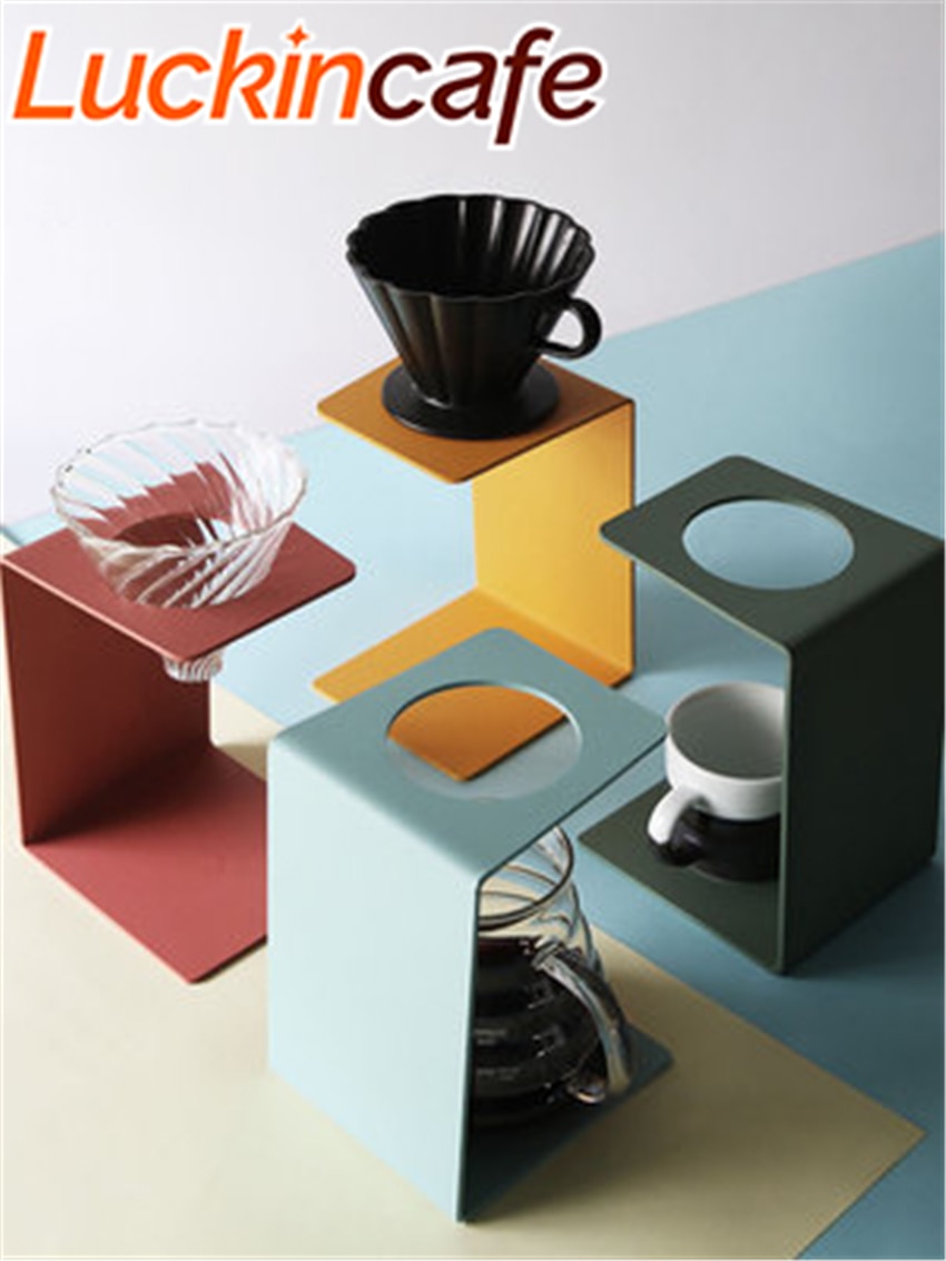 Hand-made koffie filter stand macaron kleur tieyi ... – Grandado