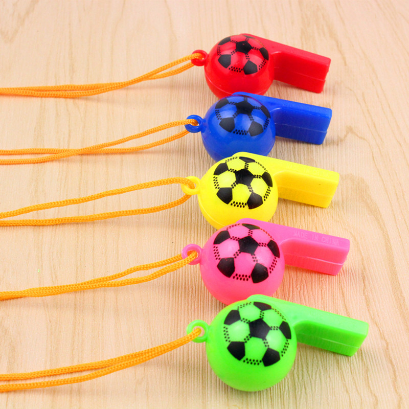 10 Pcs/set Cute Mini Football Party Favors Whistle... – Vicedeal