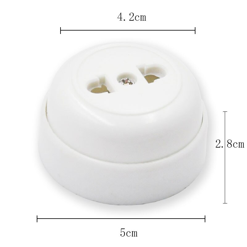 2pcs Switches + 2Pcs Sockets Retro Wall Light Swit... – Grandado