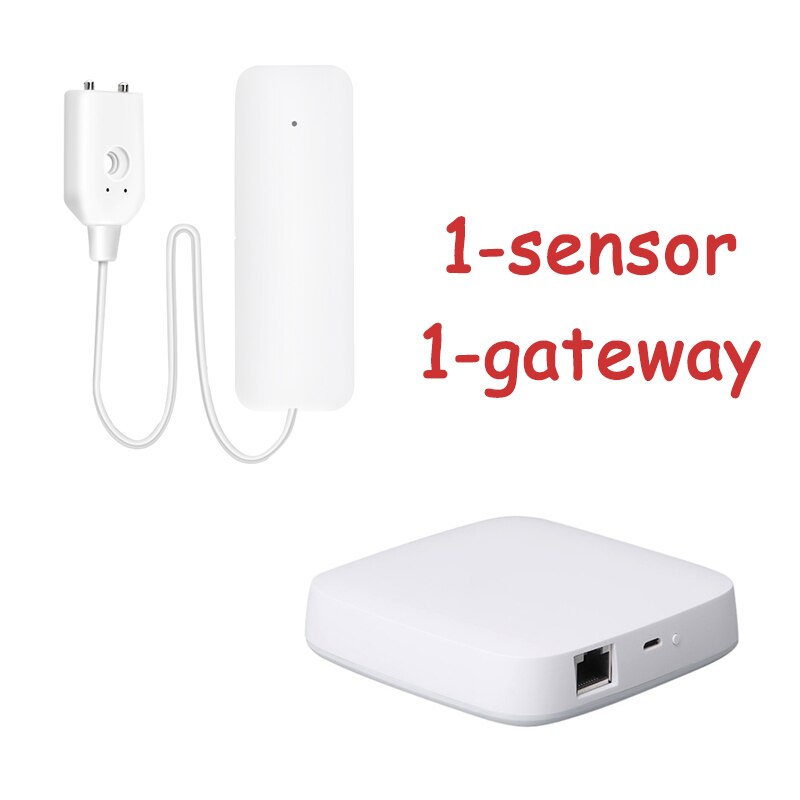 Tuya Zigbee Smart Wifi Water Leak Alarm Overflow S... – Grandado