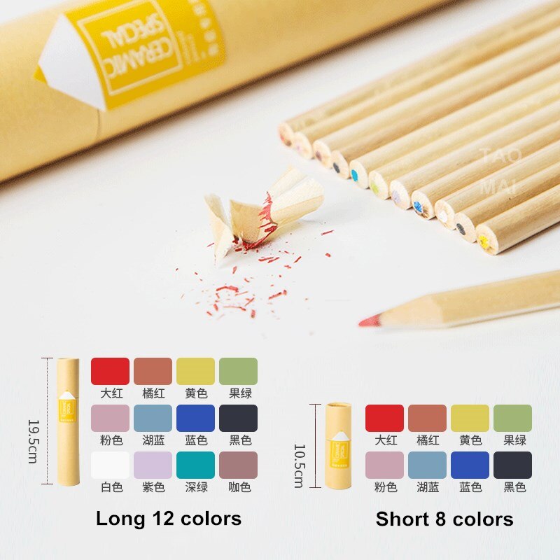 8 Kleuren Aardewerk Art Onderglazuur Kleur Potlood... – Vicedeal