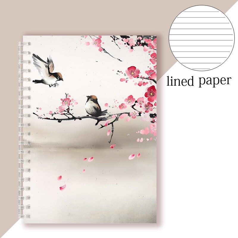 Chinoiserie Spiraal Notebook Note Book Chinese Sti... – Grandado