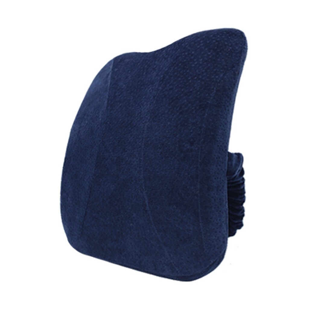 Home Office Memory Cotton Curved Lumbar Support Ch... – Grandado