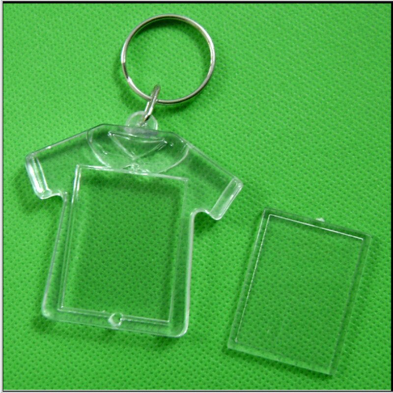 100Pcs/Lot Blank Transparent Clear Acrylic Insert ... – Grandado