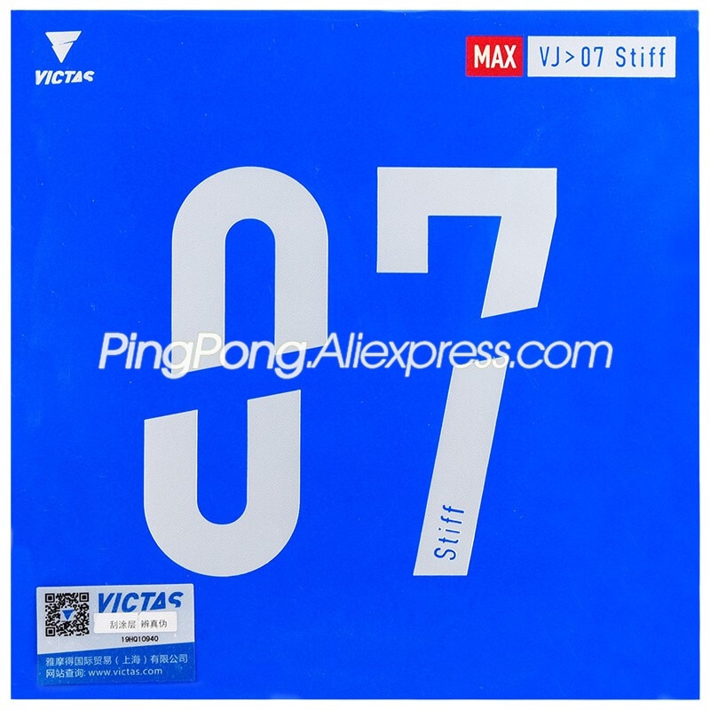 VICTAS VJ>07 STIFF VJ 07 Table Tennis Rubber (Made... – Vicedeal