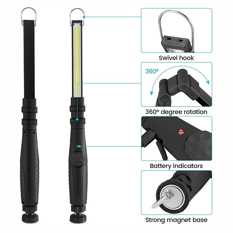 ! Rechargeable LED Work Light 700 Lumens COB Work ... – Grandado