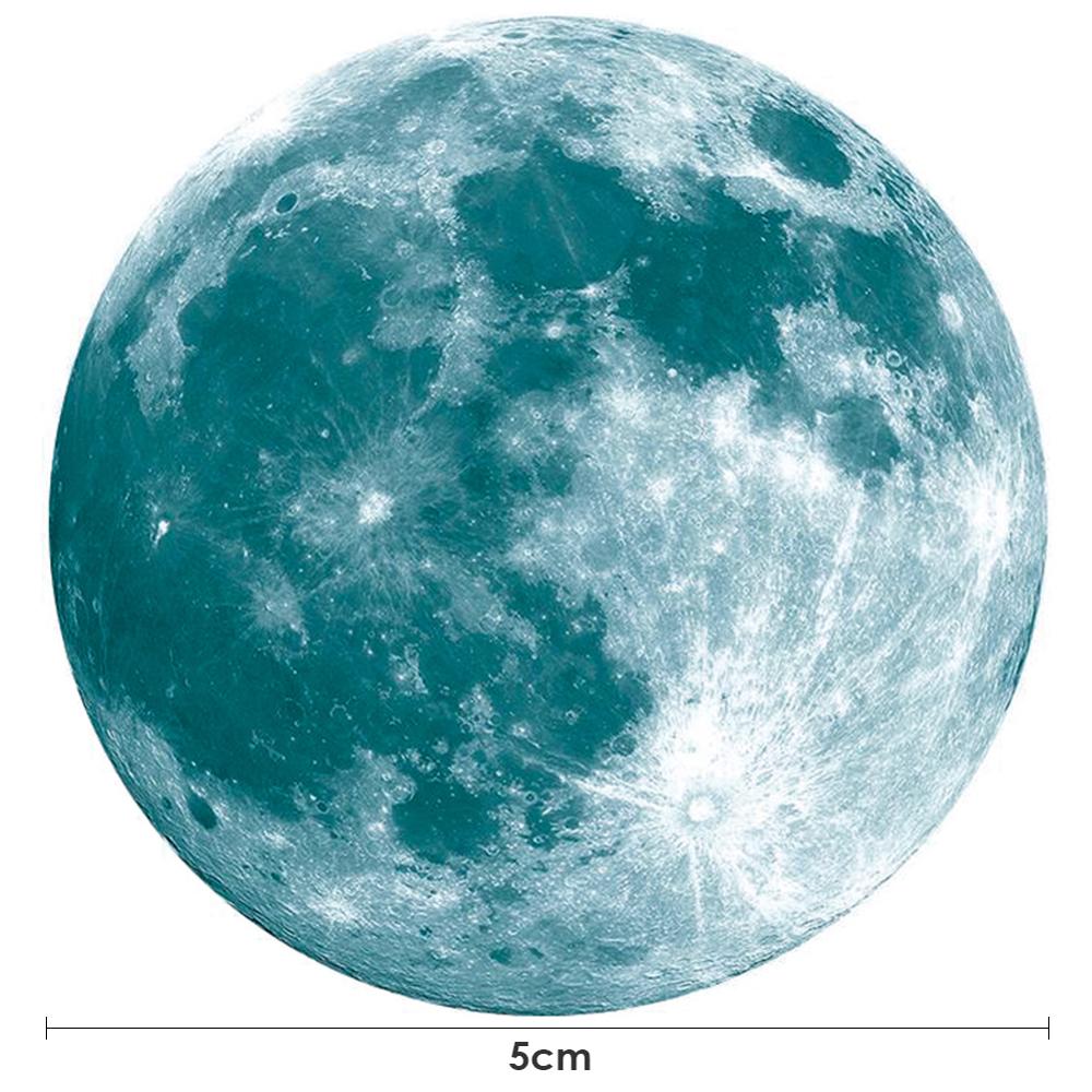 5CM Luminous Moon Earth Wall Stickers for Kids Roo... – Grandado