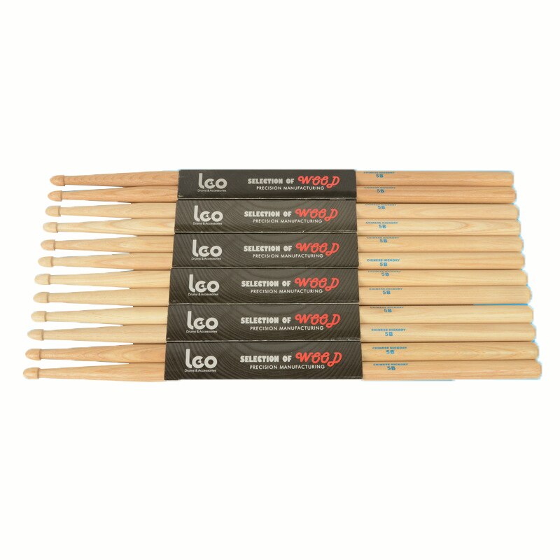 Baquetas Leo 5A 5B 7A originales, palitos de tambo... – Grandado