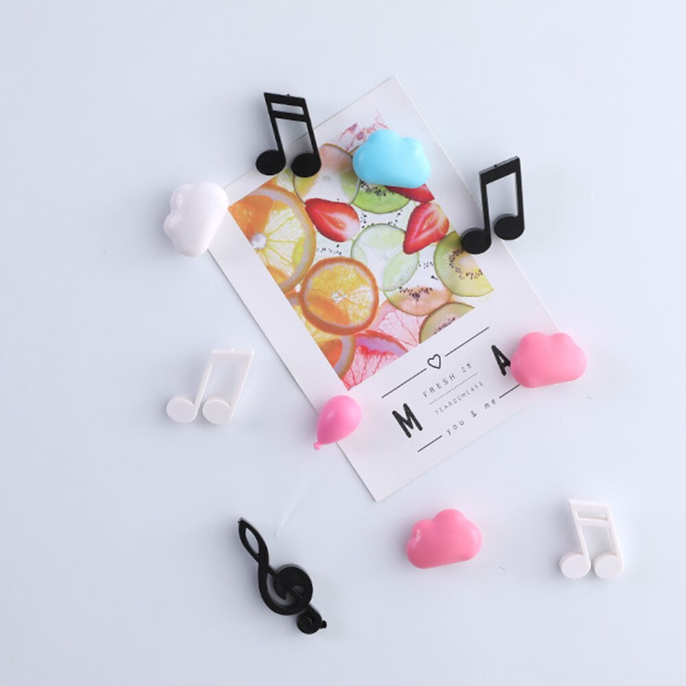 3D Cartoon Notes Cloud Balloon Refrigerator Magnet... – Vicedeal