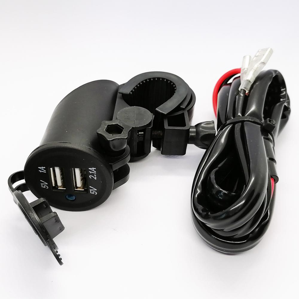 Waterproof 12 Volt 3.1 Amps(1A & 2.1A) Dual USB Po... – Grandado