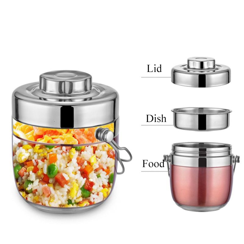 Unibird Double Layer Portable Food Thermos Heated ... – Vicedeal