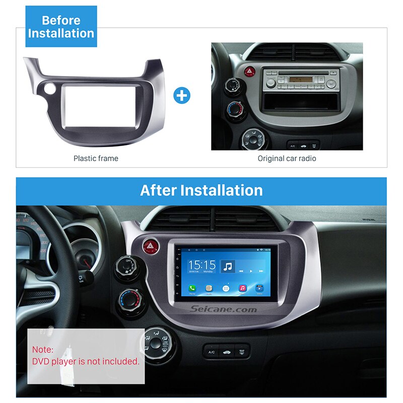 Seicane OEM 2Lärm Auto suto DVD Radio Rahmen trimm... – Grandado