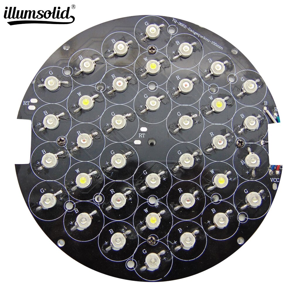 RGBW 3in1 36x3w Super Bright LEDs (only leds) for ... – Vicedeal