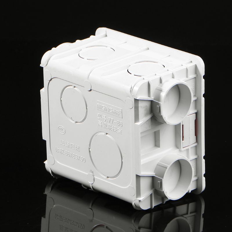 86-Type PVC Junction Box Wall Mount Cassette For S... – Grandado