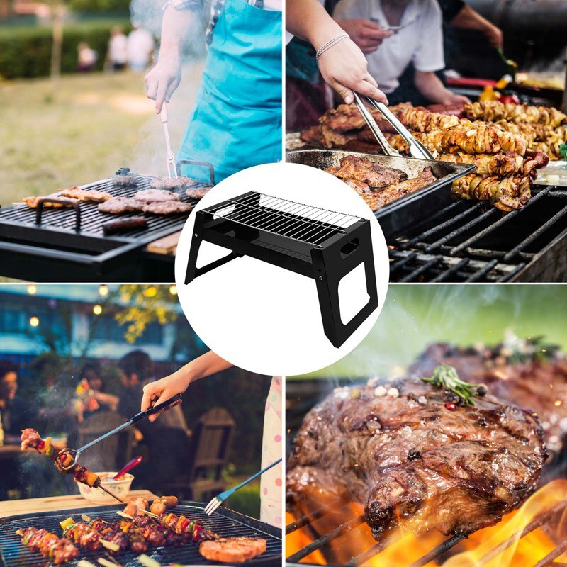 Draagbare Opvouwbare Barbecue Grill Koreaanse Hout... – Vicedeal