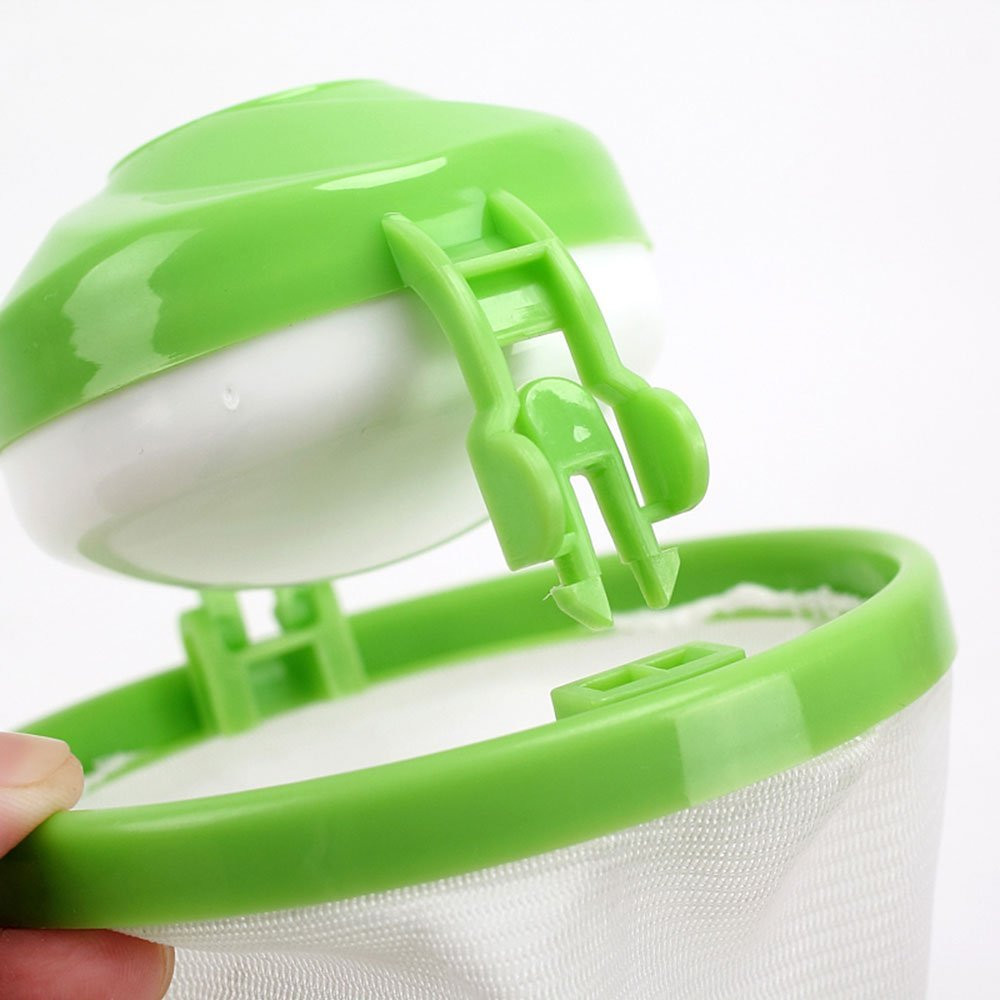 Home Floating Lint Hair Catcher Mesh Pouch Washing... – Vicedeal