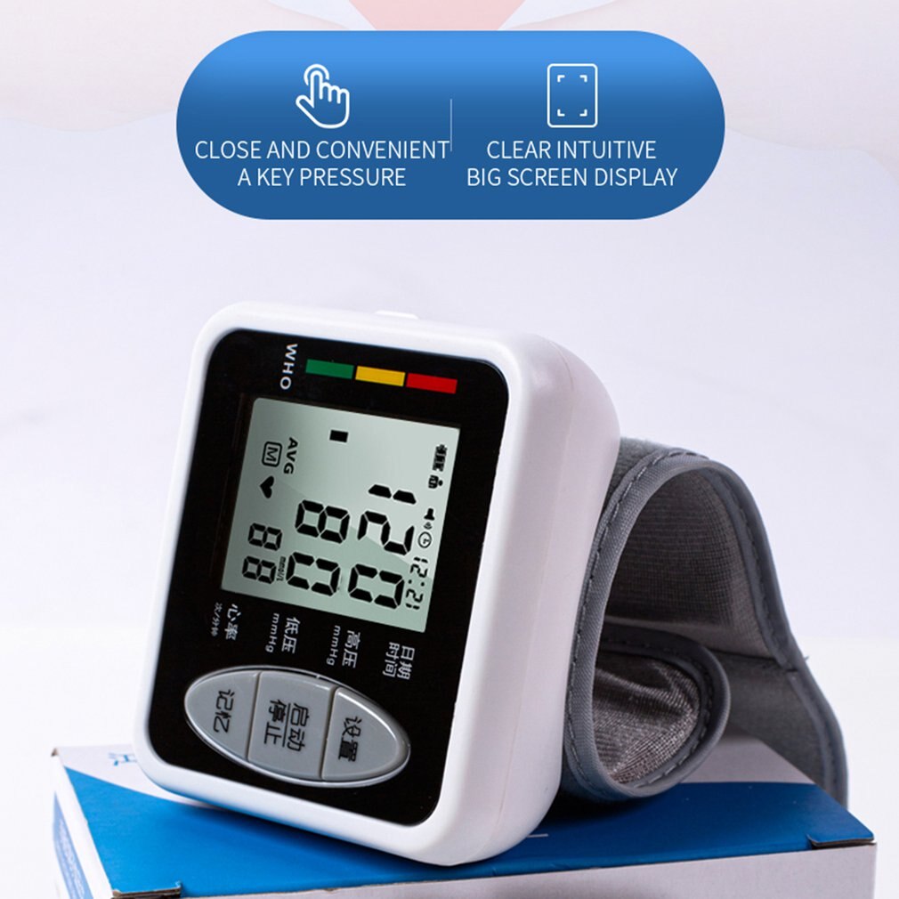 W02 Home Electronic Hematomanometer Accurate LCD D... – Grandado