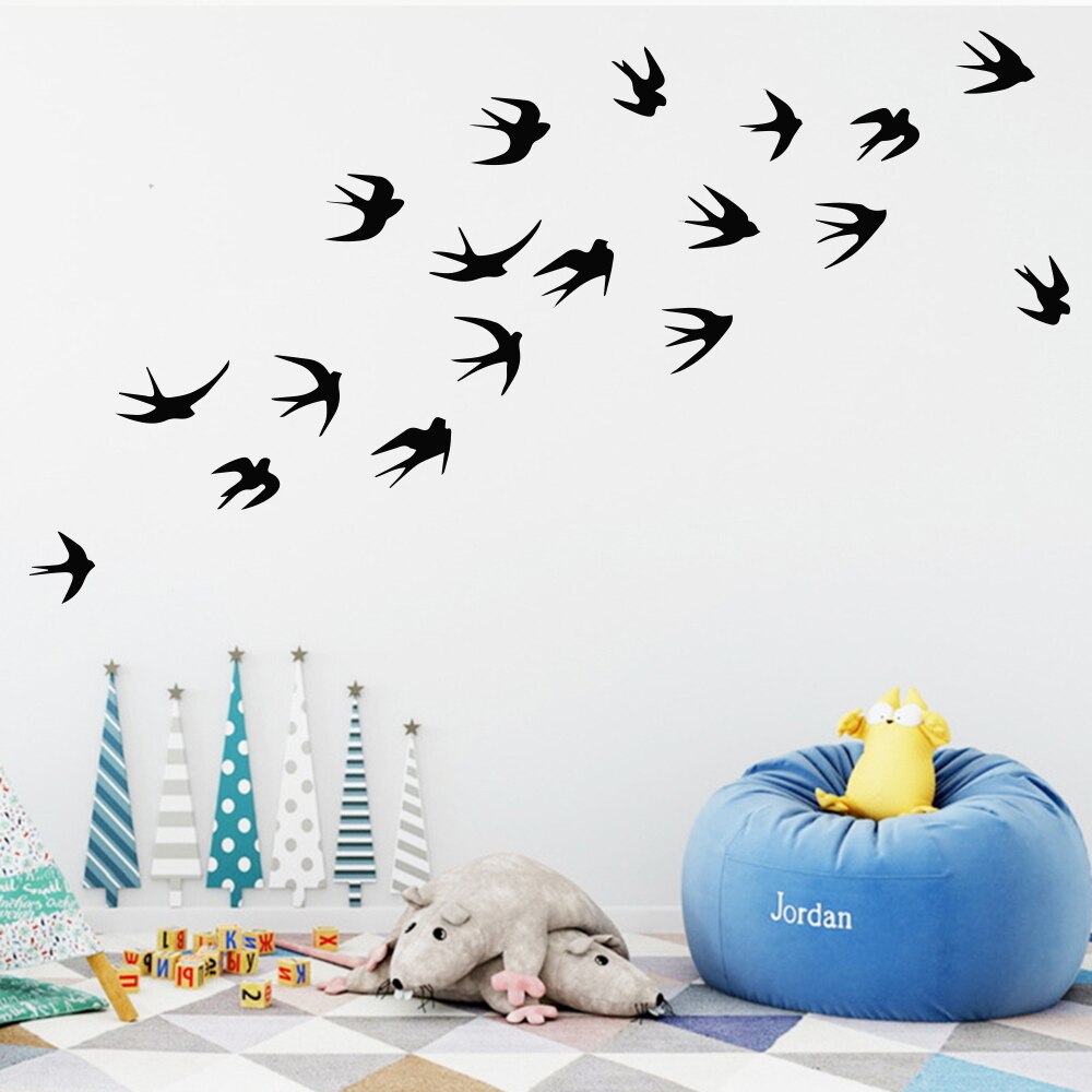 Bird Vinyl Wall Sticker For Home wall Decor Murals... – Grandado