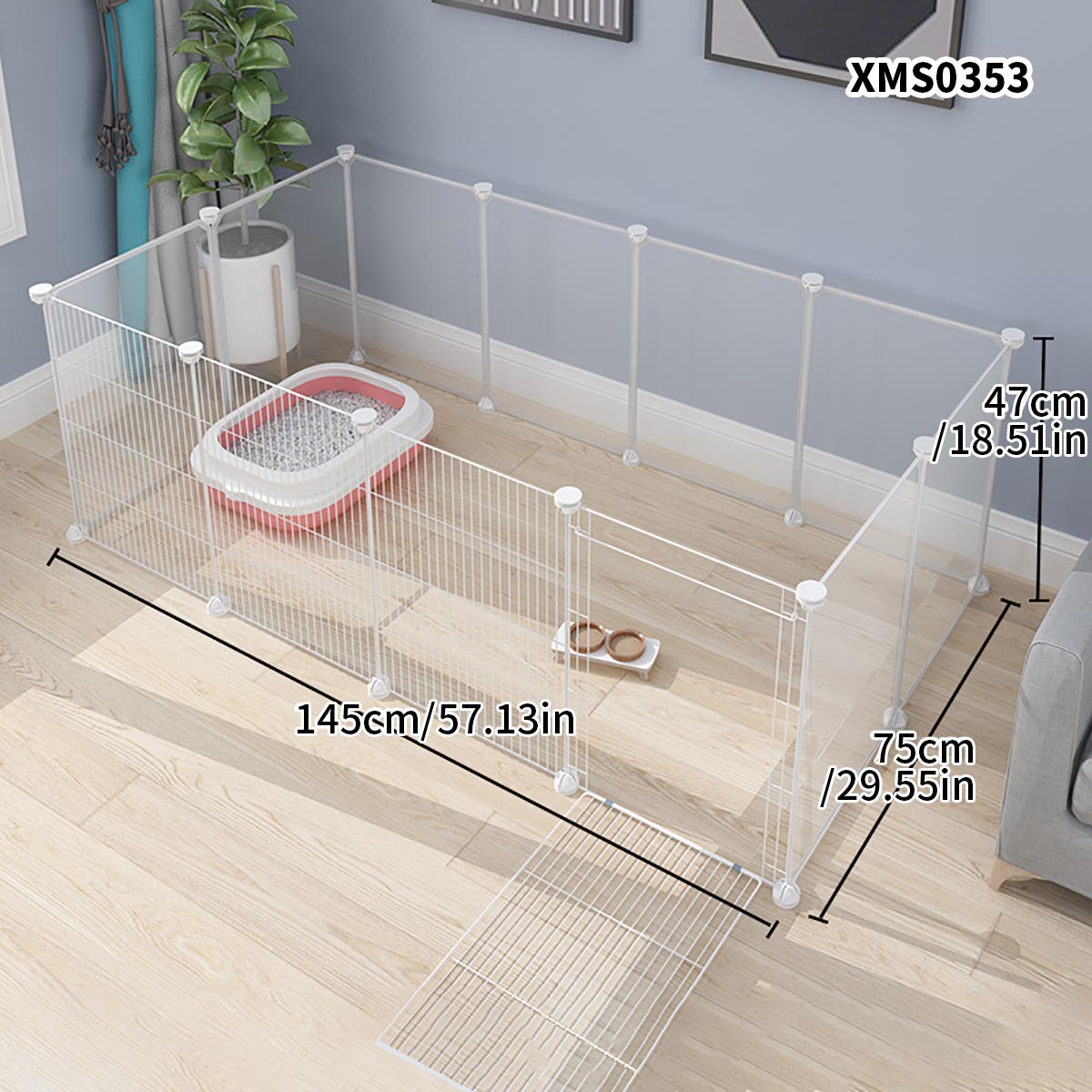 Small Animal Fence Cat Cub Guardrail Puppy Anti-Ja... – Grandado