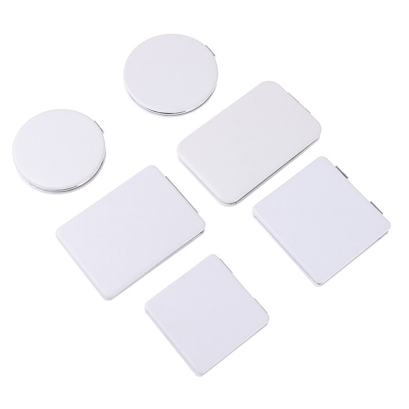 1Pc Mini Makeup Compact Pocket Mirror Solid Color ... – Grandado