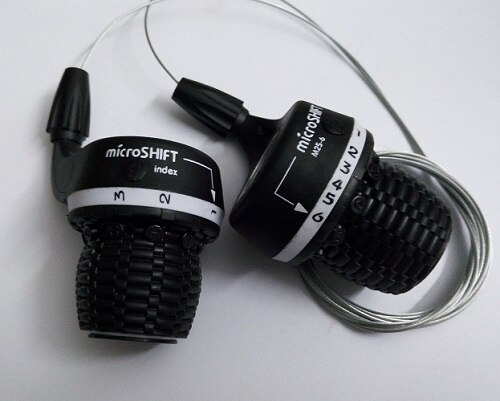 Microshift 24s twist grip gear shifters trip 3 x 6... – Grandado