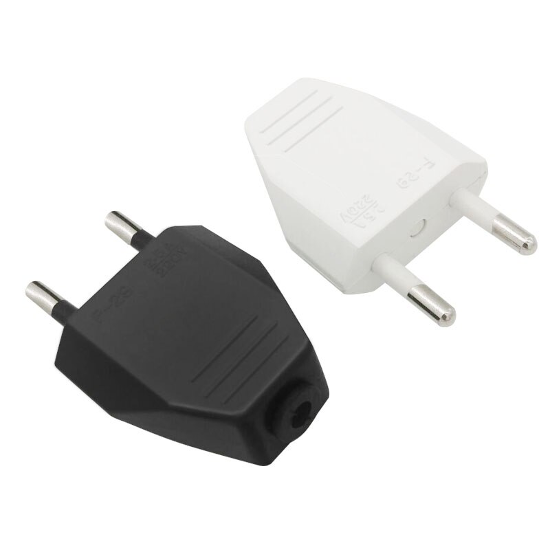 EU Plug Man 4.0mm 2 kern Elektrische Plug Rewirabl... – Vicedeal