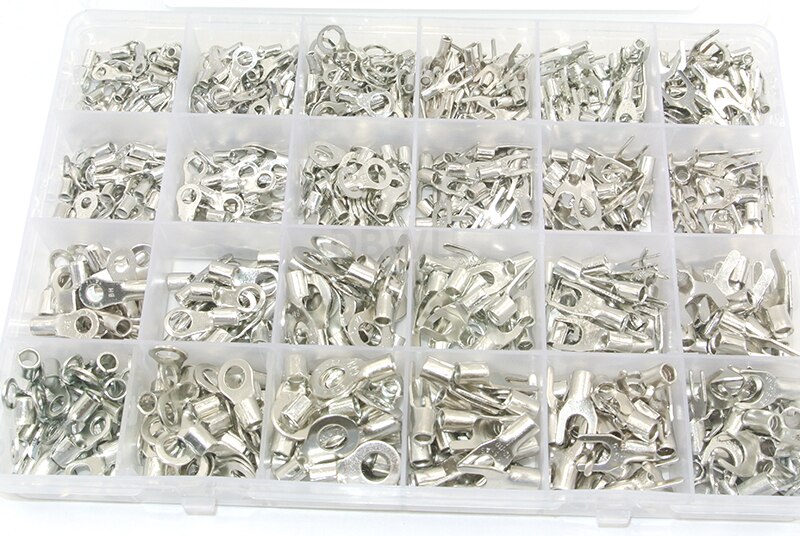 720pcs Non-insulated Ring Fork U-type Terminals As... – Grandado