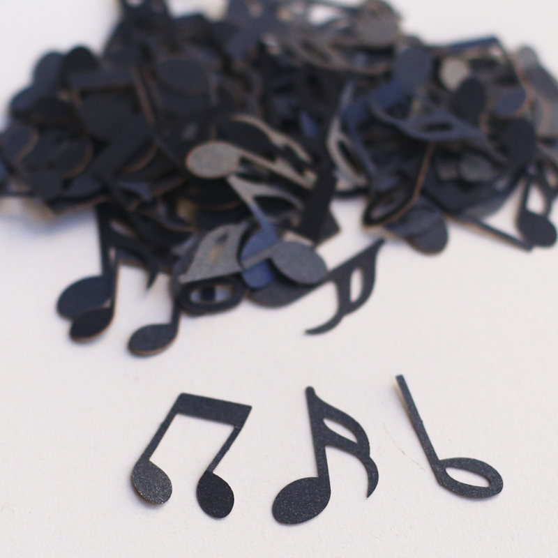 100pcs Music Note Confetti, Die Cut, Baby Shower, ... – Grandado