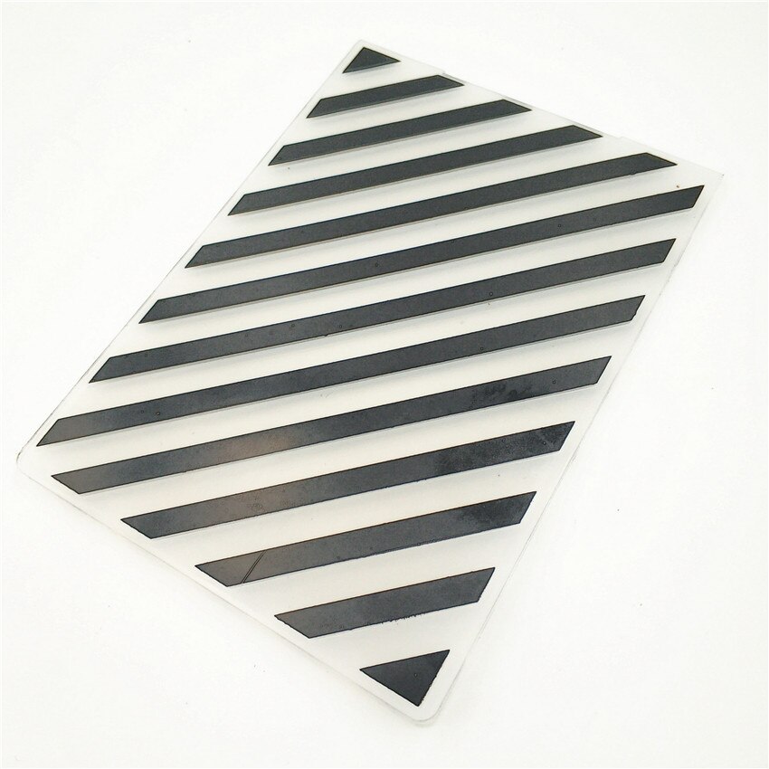 10.5x14.5cm slash print Embossing folders Plastic ... – Vicedeal