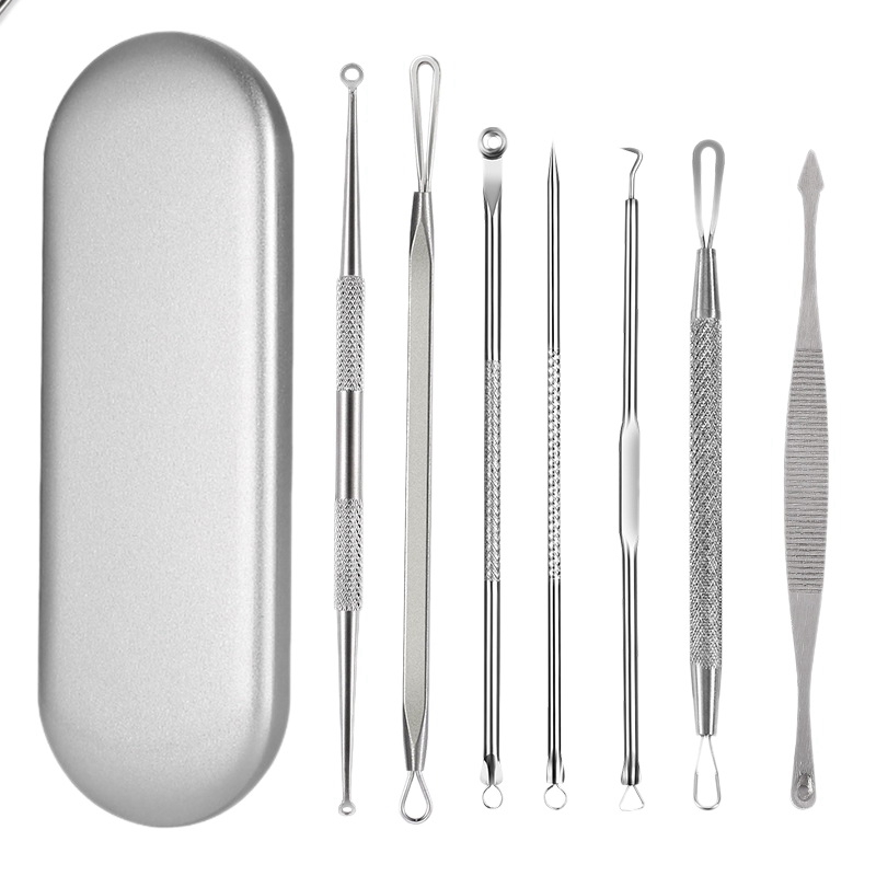 Double Head Pimple Extractor ,7 Pieces Blackhead R... – Vicedeal