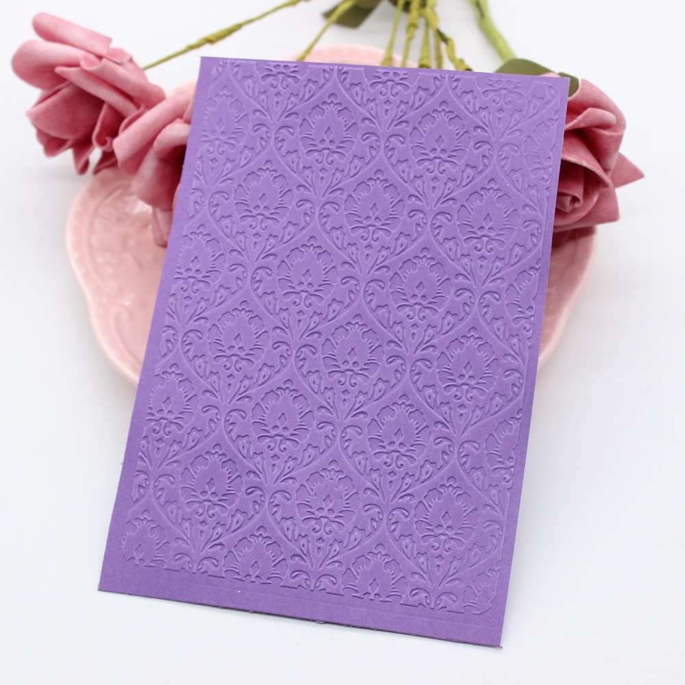 YPP CRAFT Flourish plastic Embossing Folders for D... – Vicedeal
