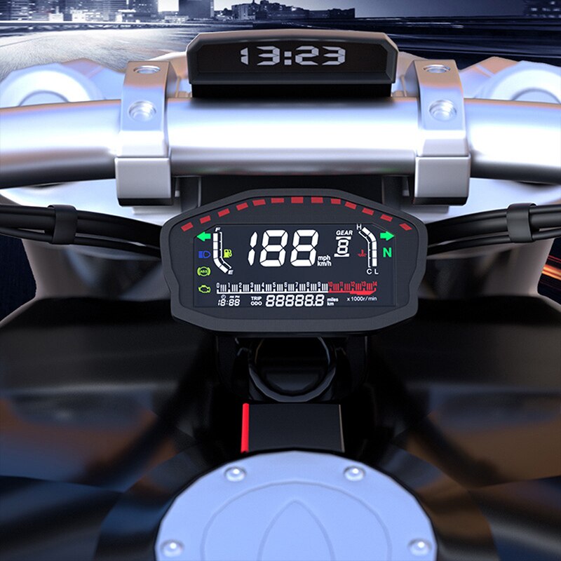 Motorcycle LCD Display Multi-function Instrument C... – Grandado