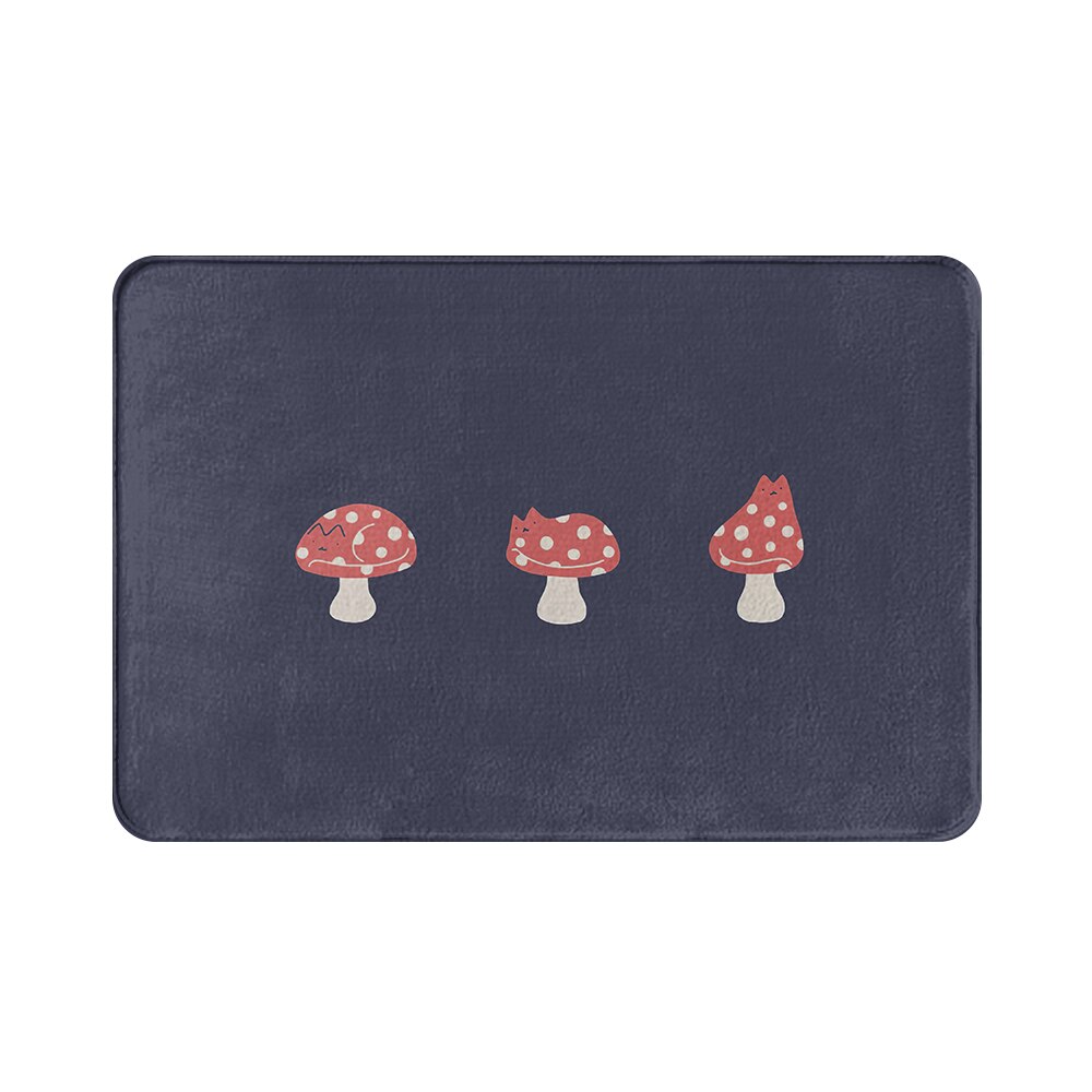 1Pcs Plant Mushroom 3D Print Mushroom Pattern Mat ... – Vicedeal
