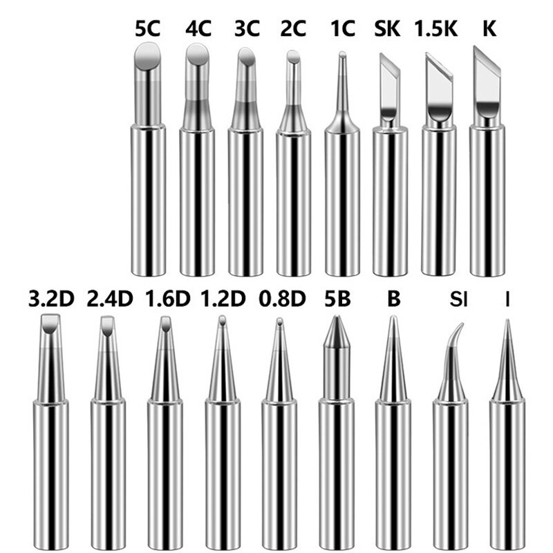 17pcs/lot Soldering Iron Tips Pure Copper 900M-T S... – Vicedeal