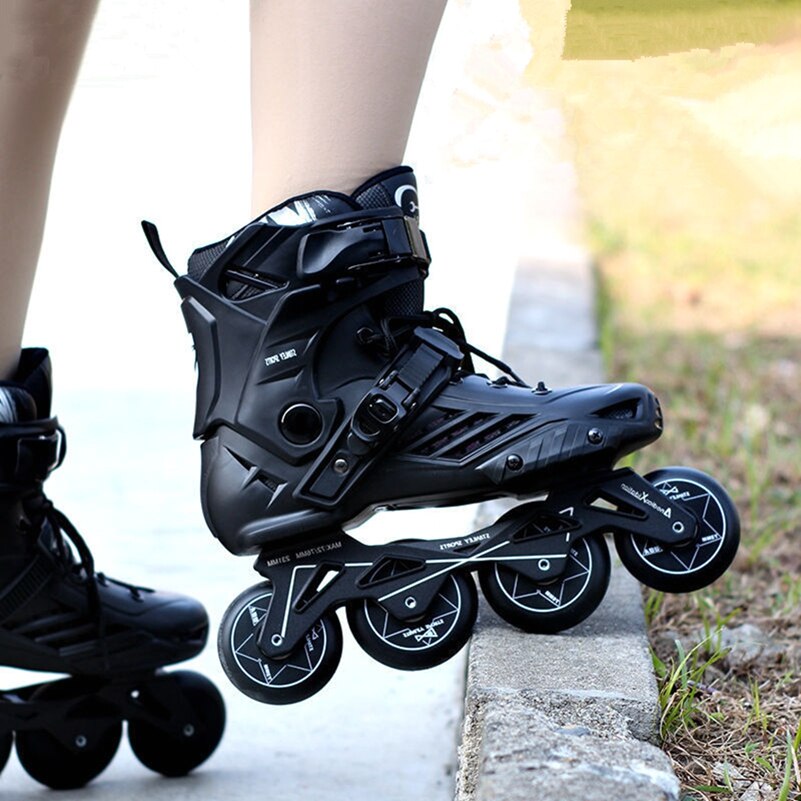 Adult Inline Skates Shoes Slalom Roller Skating Sh... – Vicedeal