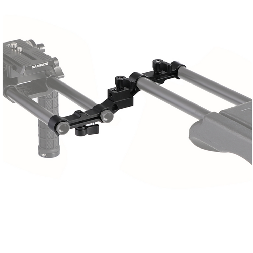 CAMVATE Multifunction 15mm Dual-port Rod Clamp Rai... – Grandado