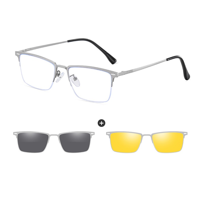 COHK Classic Glasses With 2Pc Magnetic Sunglasses ... – Grandado