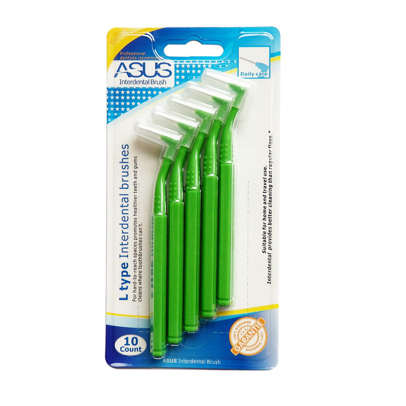 10 teile/schachtel L Form Push-Pull Interdentalbür... – Vicedeal
