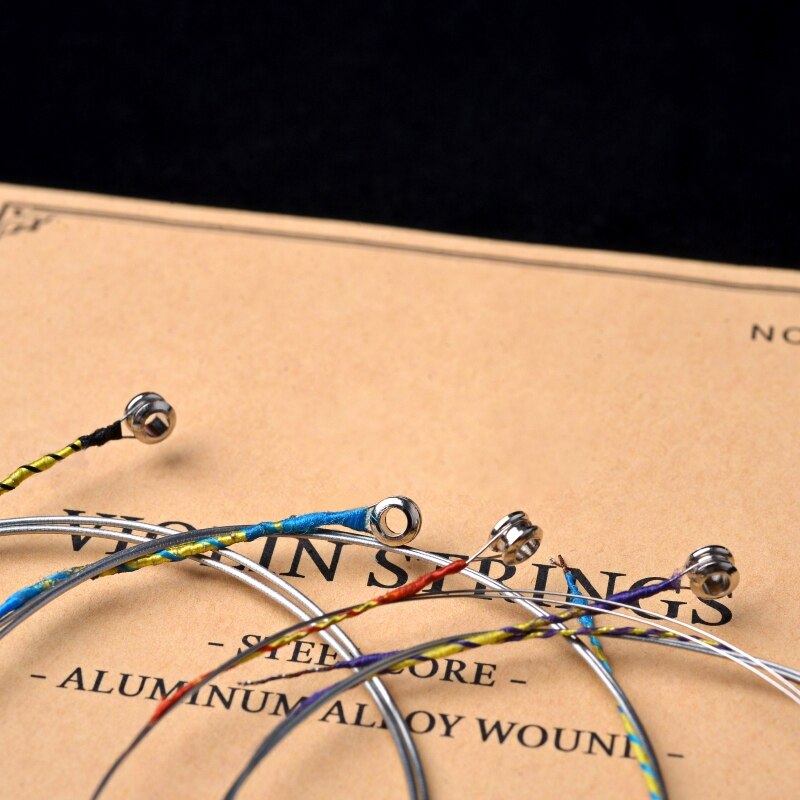 A Set of Violin Strings E-A-D-G Core Aluminum Allo... – Vicedeal