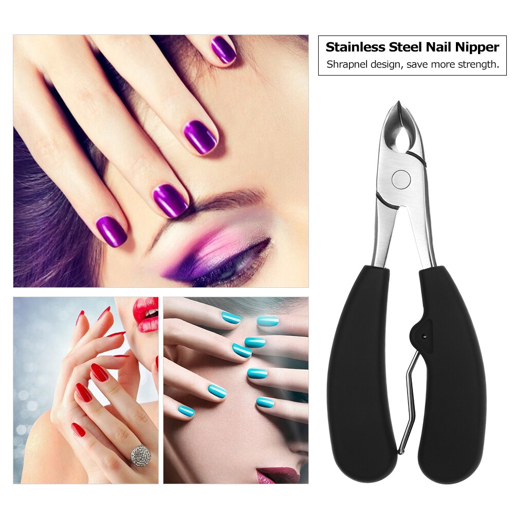 Stainless Steel Nail Nipper Cuticle Cutter Nail Tr... – Vicedeal