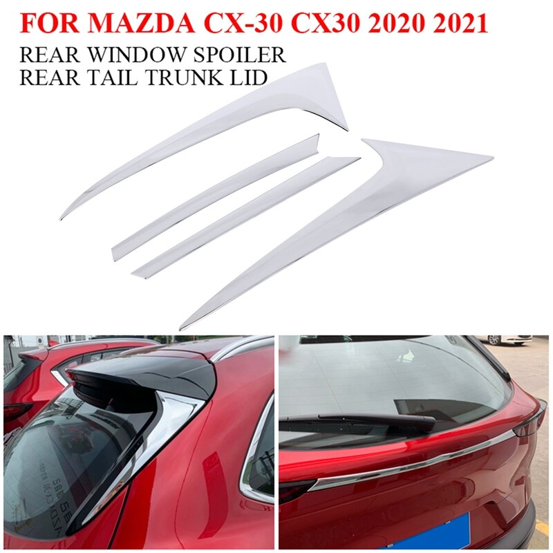 Voor Mazda CX-30 CX30 Achterruit Side Wing Spoiler... – Grandado