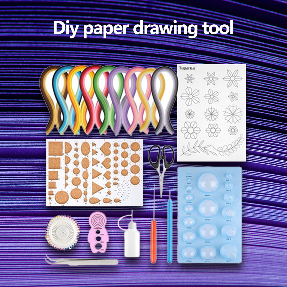 14/18/21Pcs Diy Papier Quilling Tool Set Template ... – Grandado