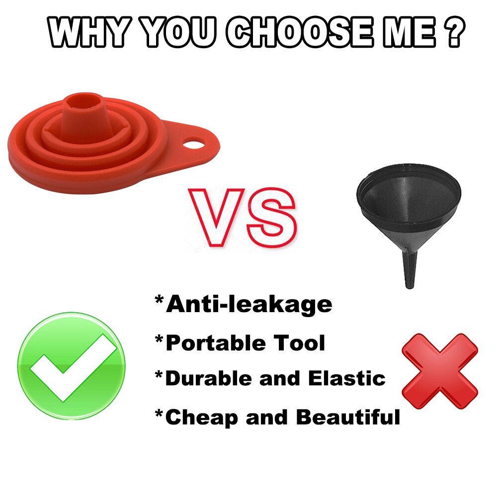 Car Universal Collapsible Silicone Auto Engine Fun... – Grandado