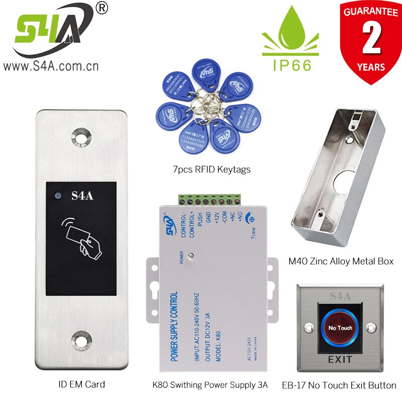 S4A IP66 Waterproof Metal Case Door lock Access Co... – Grandado